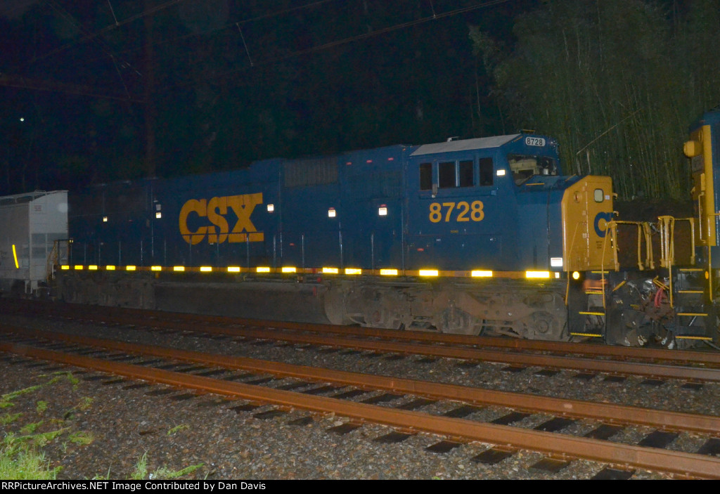 CSX SD60I 8728 on the west end of C746-13